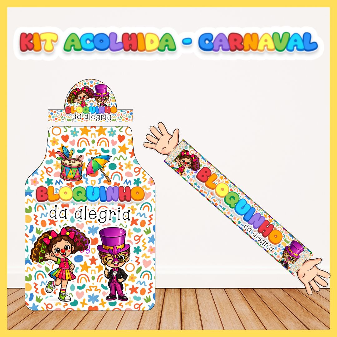 Kit acolhida - Carnaval - Professora Fernanda Vale